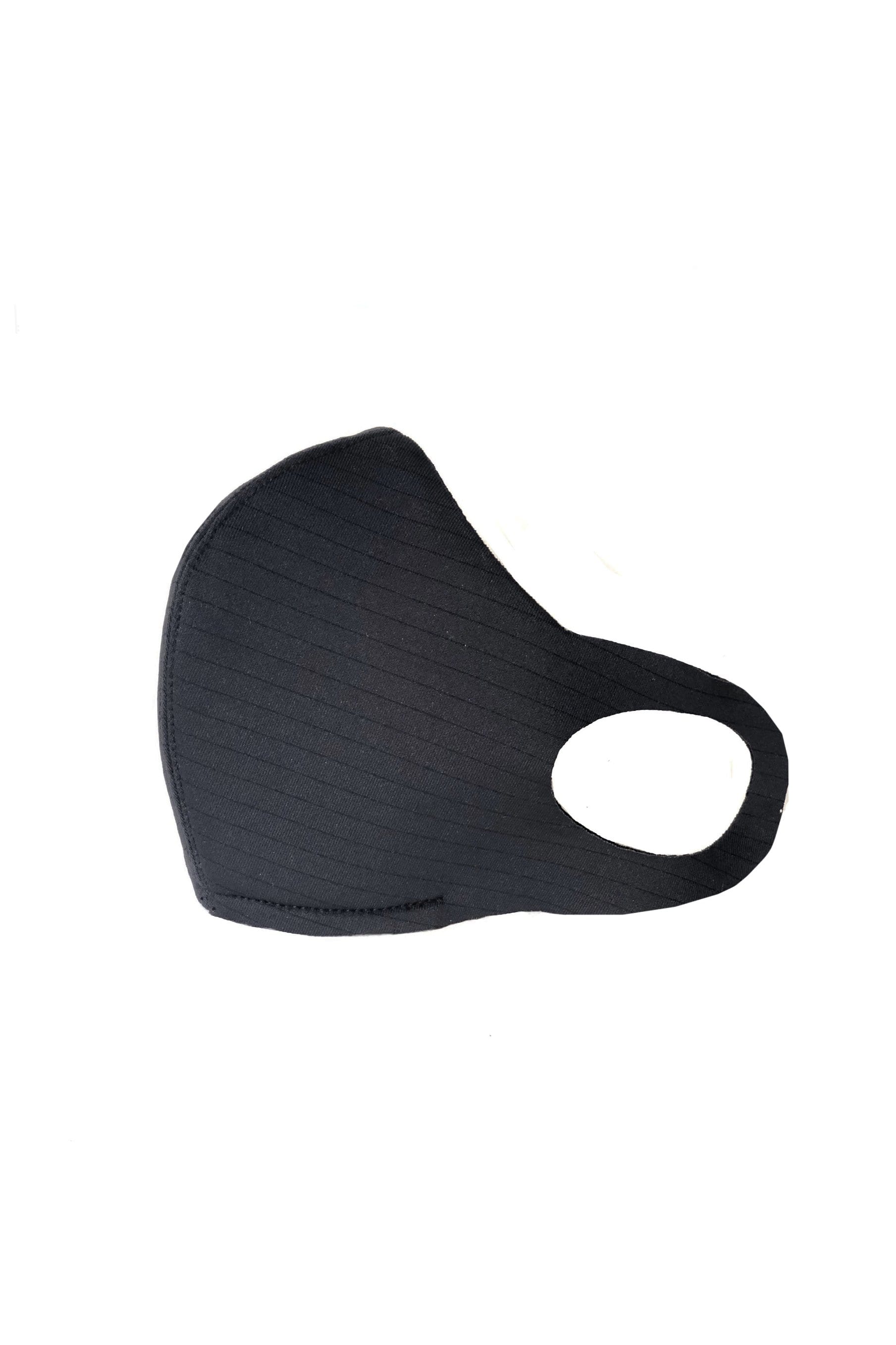 Antibacterial Premium Neoprene Face Mask (Filter Pocket)-Black Stripe